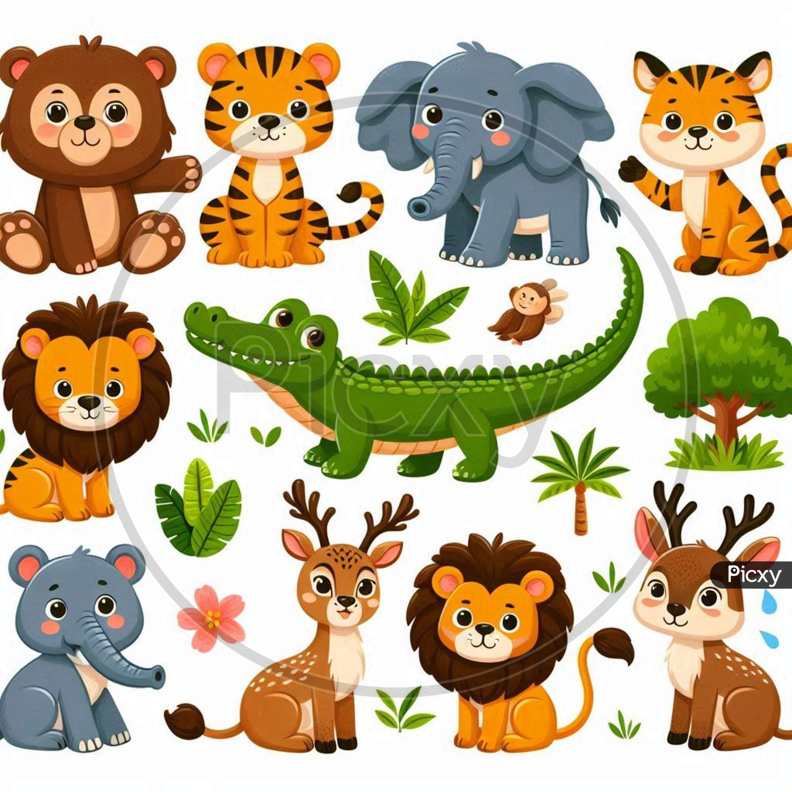 Cute Animated Animals To Draw